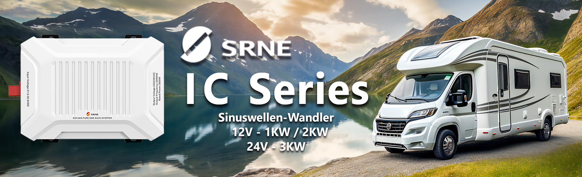 SRNE-Wechselrichter IC Series 24V - 3000W